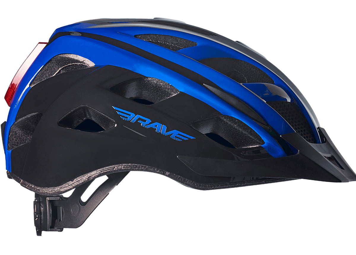 CAPACETE CICLISMO ENDURO FLASH AZUL BRAVE